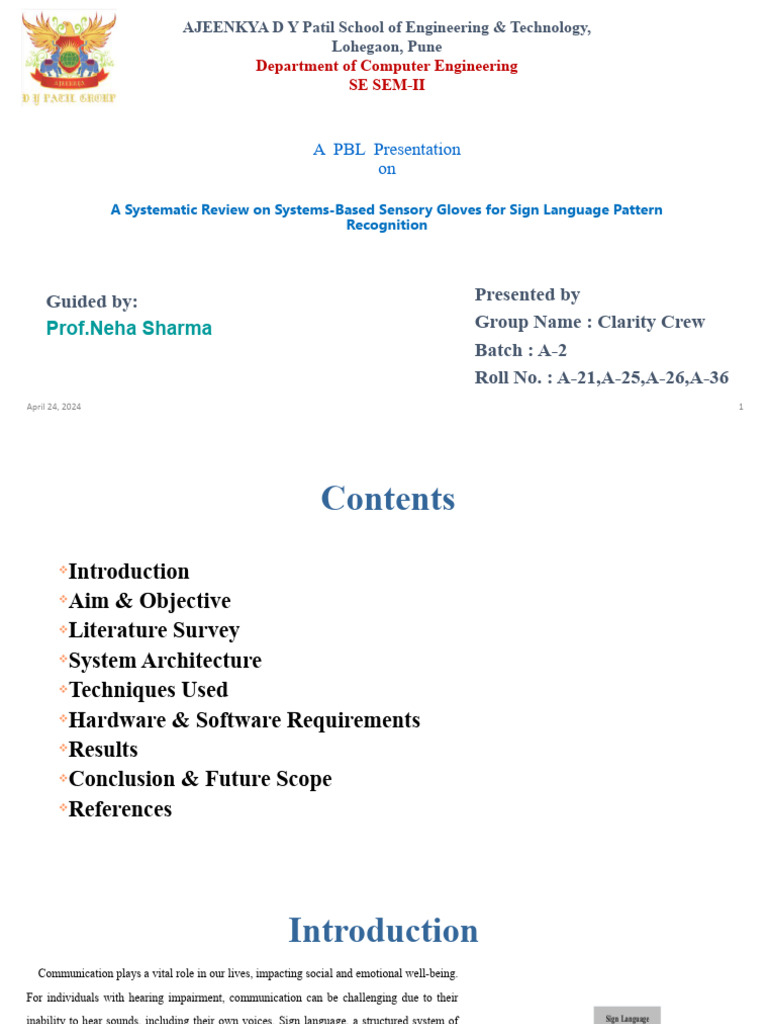 Se PBL Ref Ppt (Edited) | PDF | Sign Language | Deafness