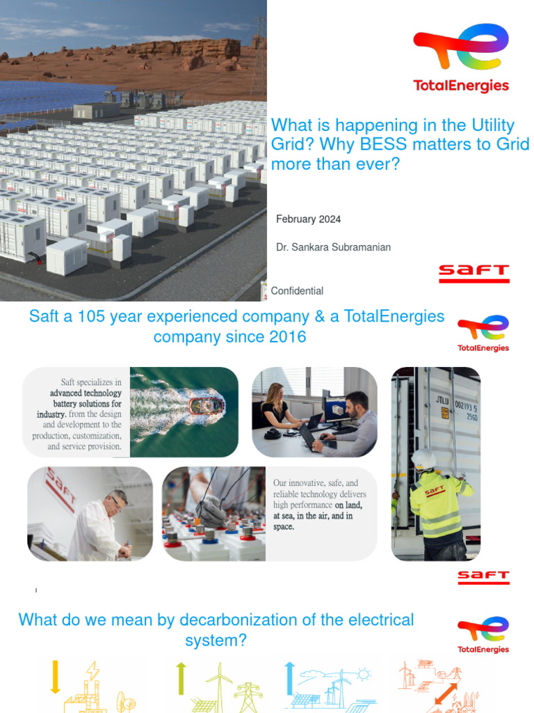 What Is Happening in The Grid and Why BESS Matters To Utility - Energy ...