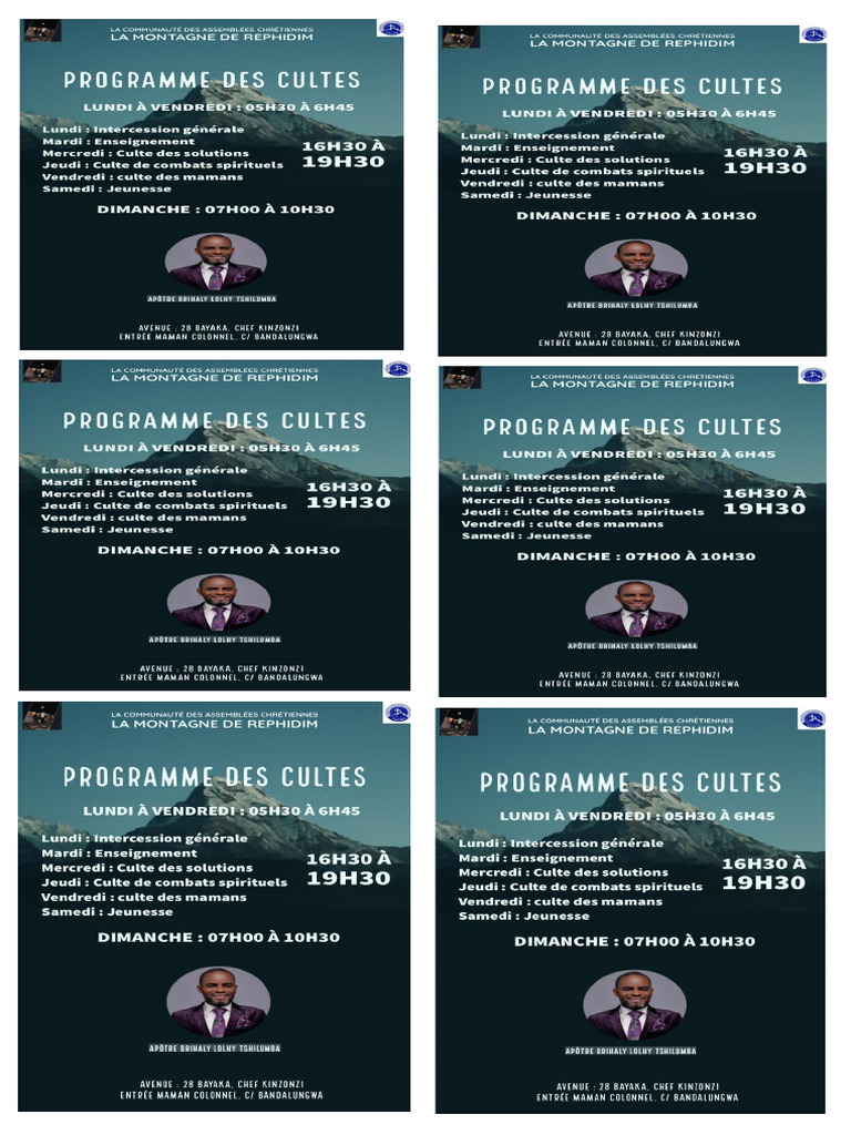 Affiche Programme | PDF