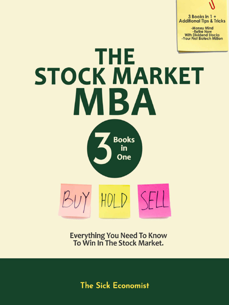 The Stock Market MBA Everything You Need To Know To Win in Sick ...