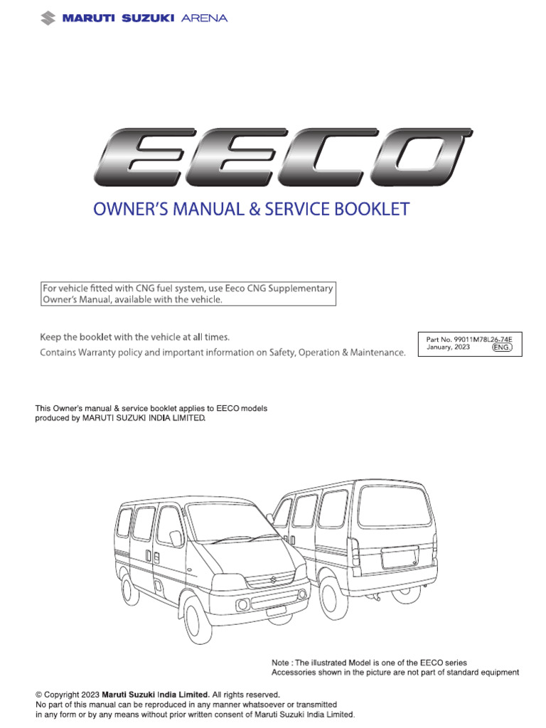 EECO Owners Manual | PDF | Engines | Vehicle Technology