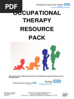 The Otpf 4 | PDF | Occupational Therapy | Cognition