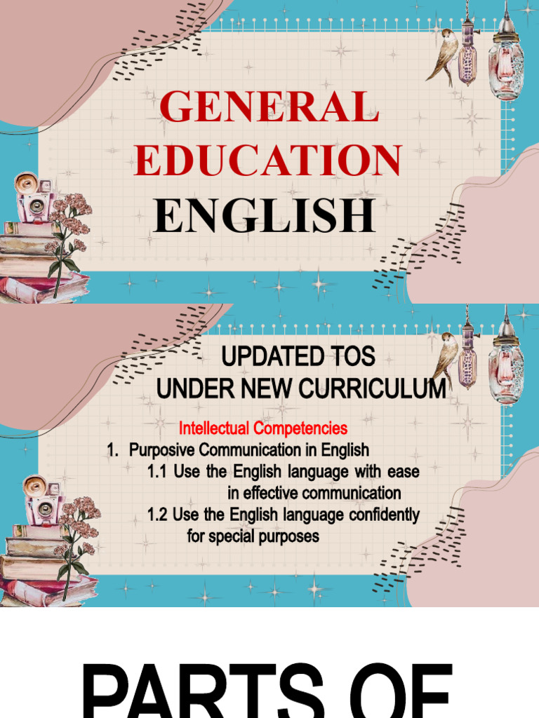 Gen Ed English | PDF | Adverb | Verb