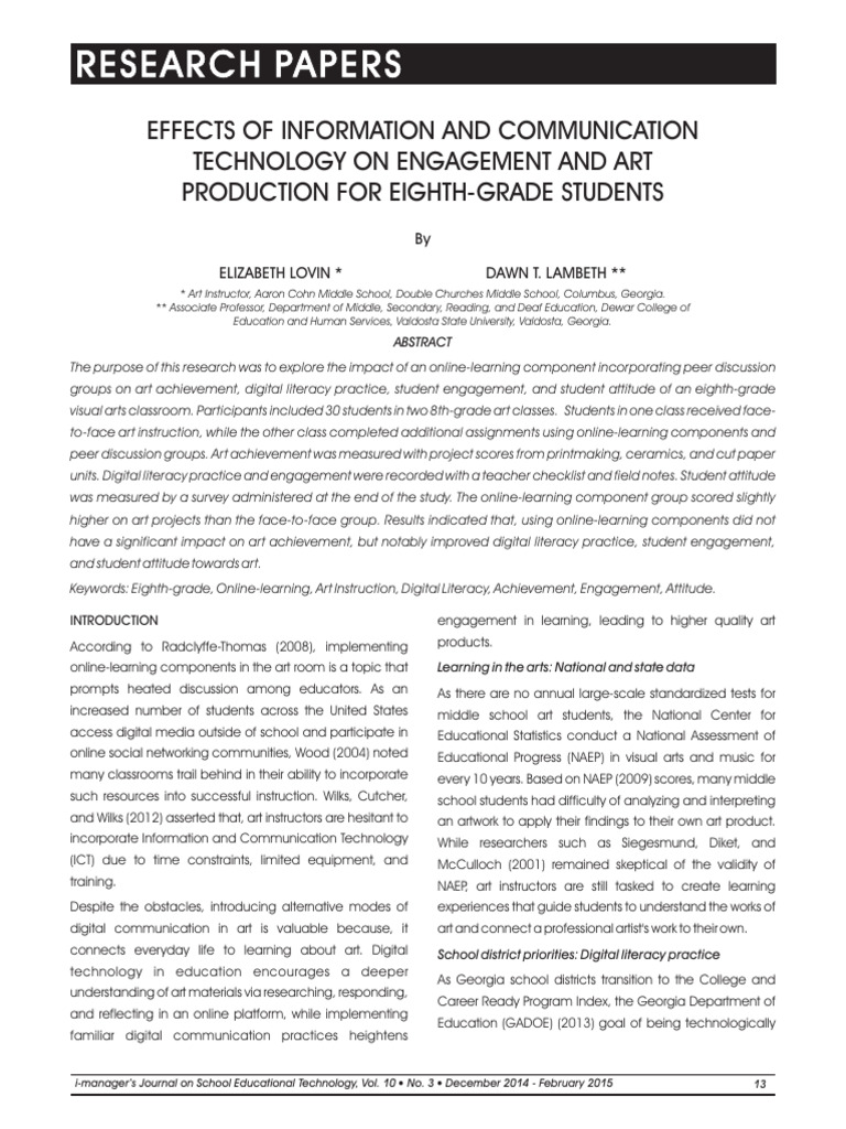 Painting To Do When Bored | PDF | Educational Technology | Literacy