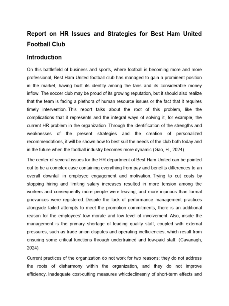 Real-Life HRM Case Study | PDF | Employment | Outsourcing