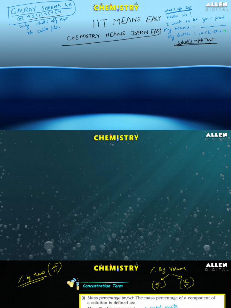 Solutions | PDF | Mixture | Solubility