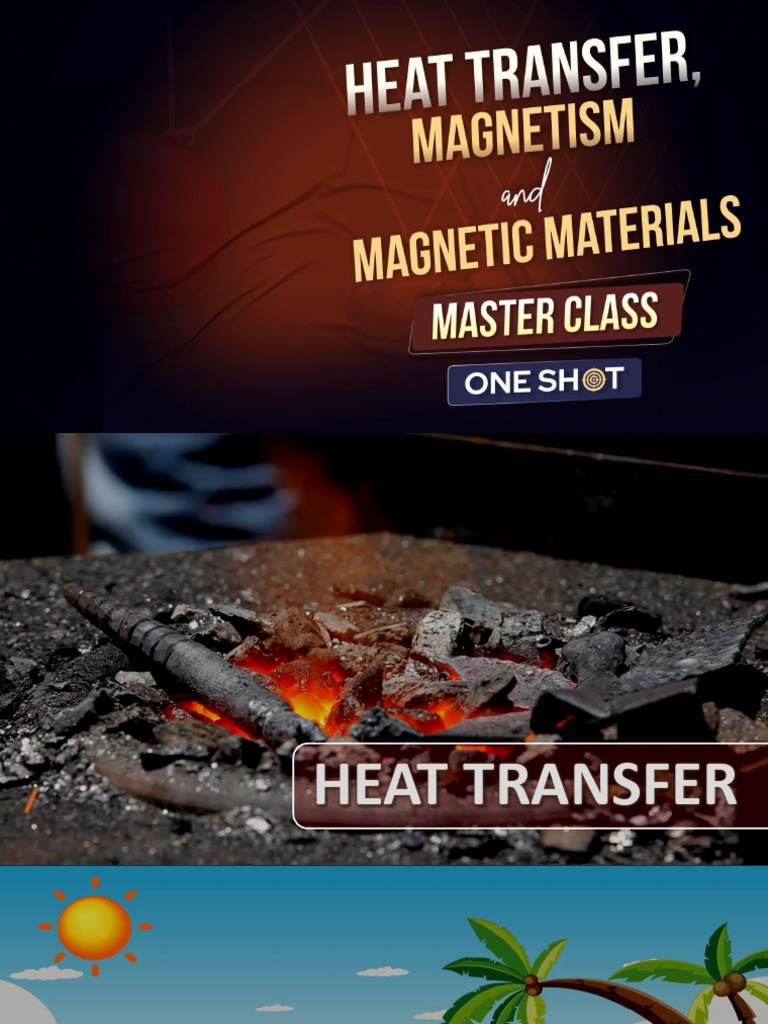 (Heat Transfer) One-Shot | PDF | Magnetism | Ferromagnetism