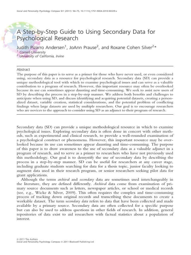 guide.using.SD | PDF | Survey Methodology | Current Population Survey