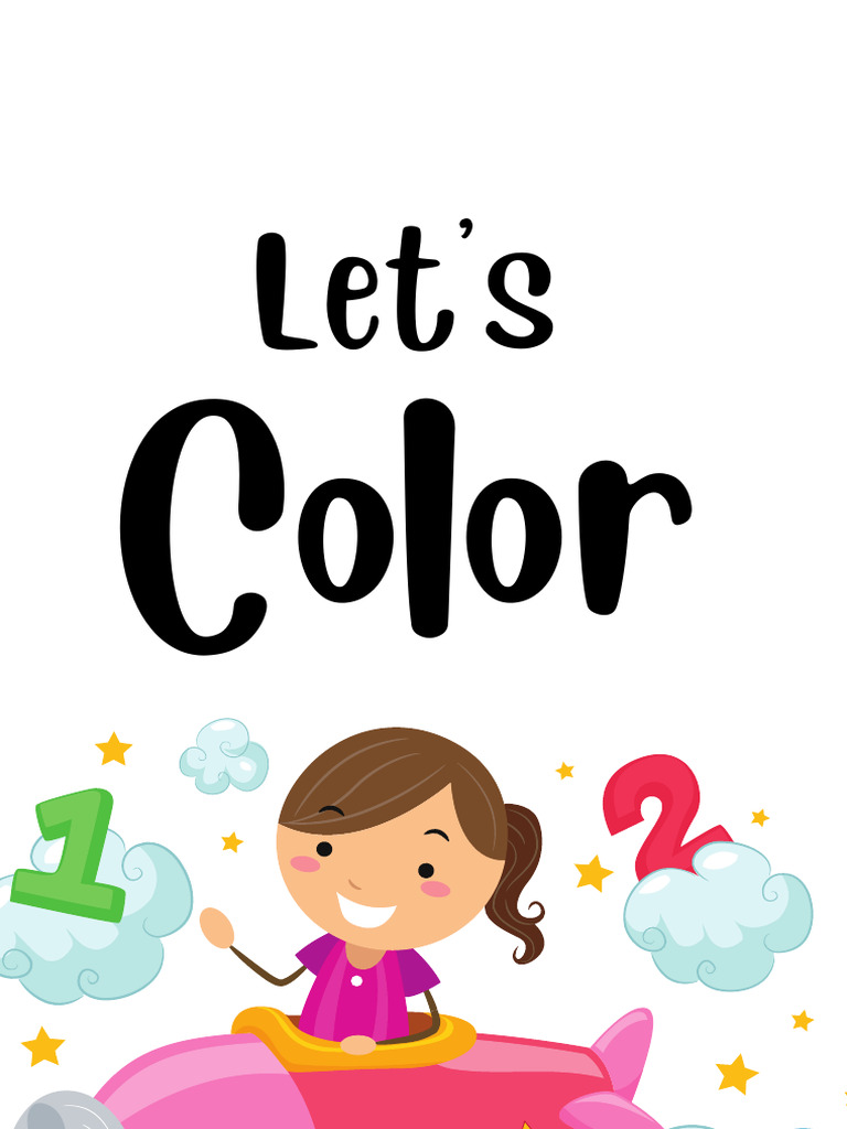 Let's Colour | PDF | Color | Yellow