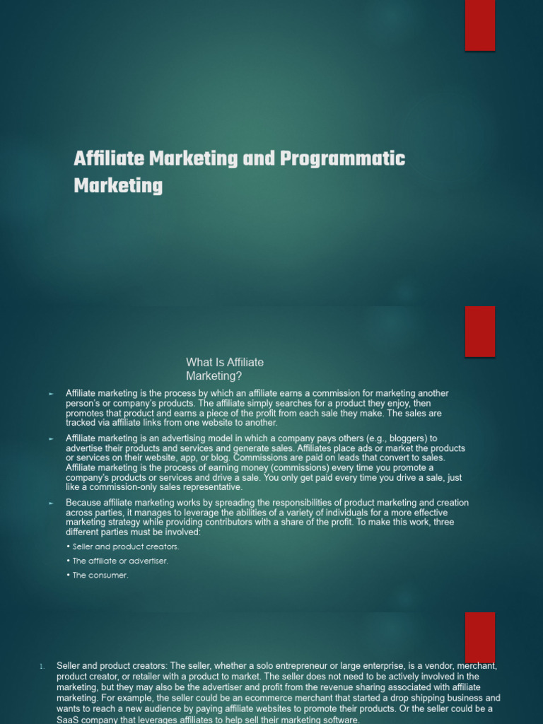 AM & PM (M-7) | PDF | Affiliate Marketing | Online Advertising
