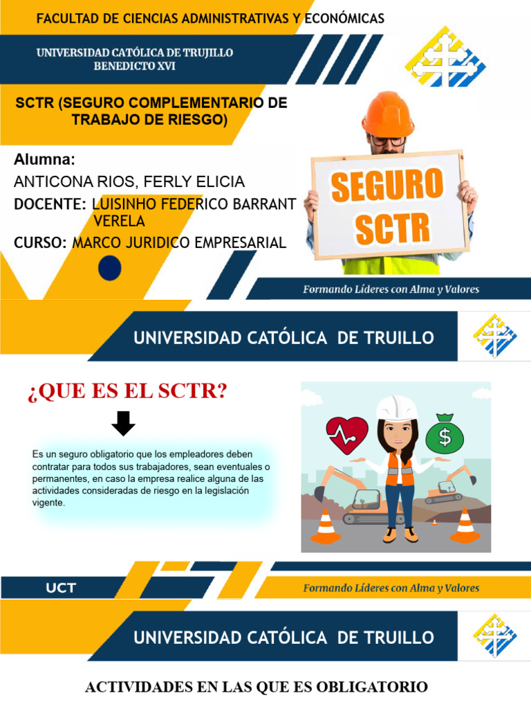 SCTR | PDF | Seguro | Pensión