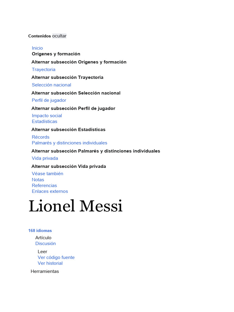 Messi | PDF | Lionel Messi | FC Barcelona
