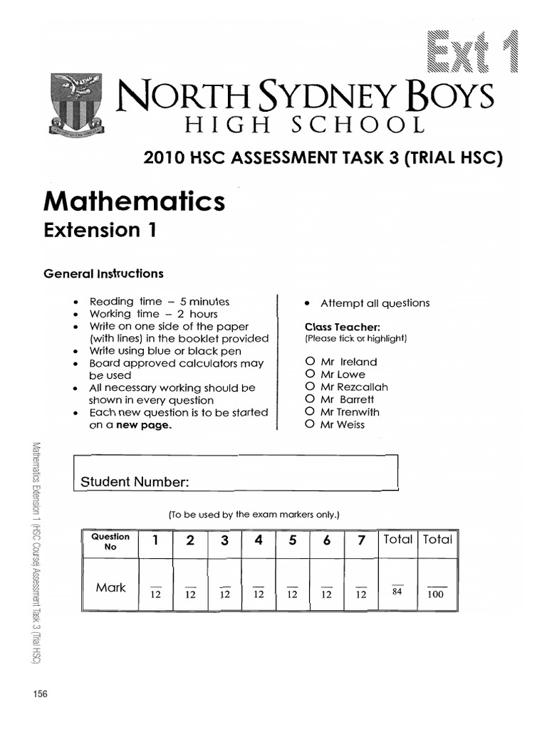 Dokumen.tips_mathematics Extension 1 Hsc Course Task 3 Trial Hsc 156 ... Dokumen.tips_mathematics Extension 1 Hsc Course Task 3 Trial Hsc 156 ...
