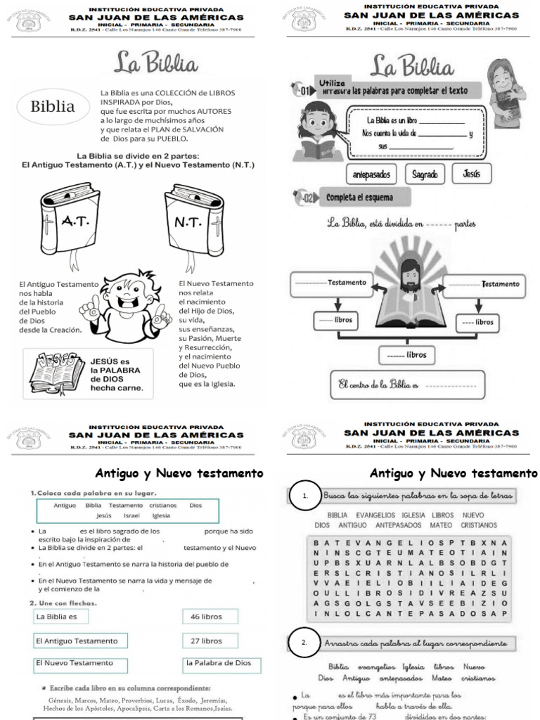 Fichas de Religión para Quinto Grado | PDF | Religión y espiritualidad