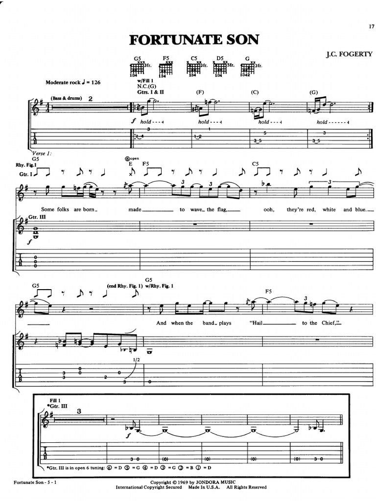 Fortunate Son | PDF