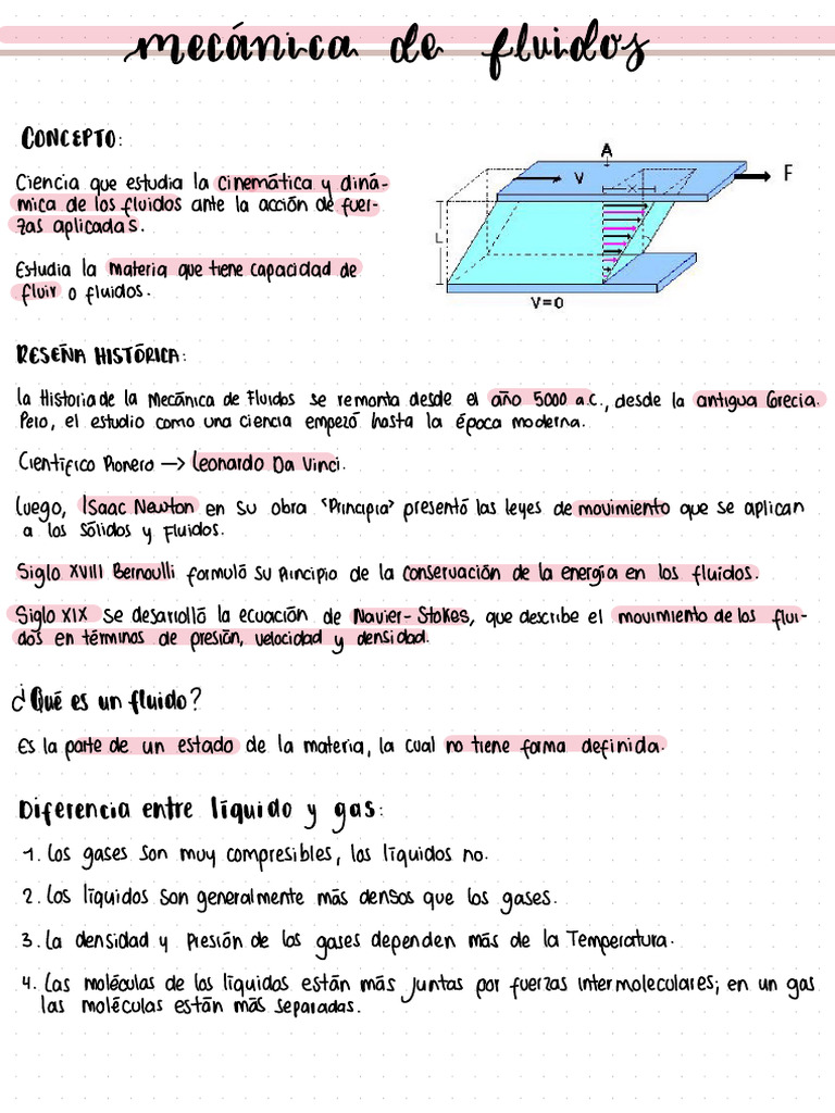 MecaÌ Nica de Fluidos | PDF | Fluido | Gases