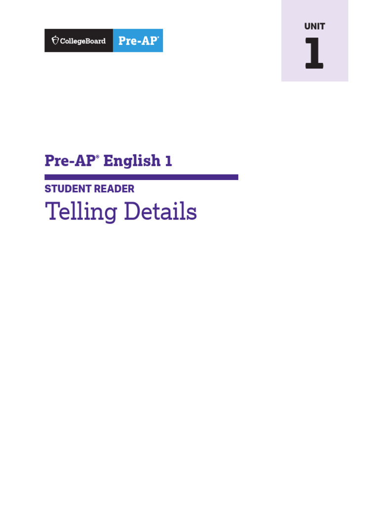 ENG1 Reader | PDF