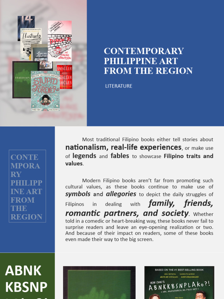 Philippine CONTEMPORARY PHILIPPINE ART (Literature) | PDF | General Fiction
