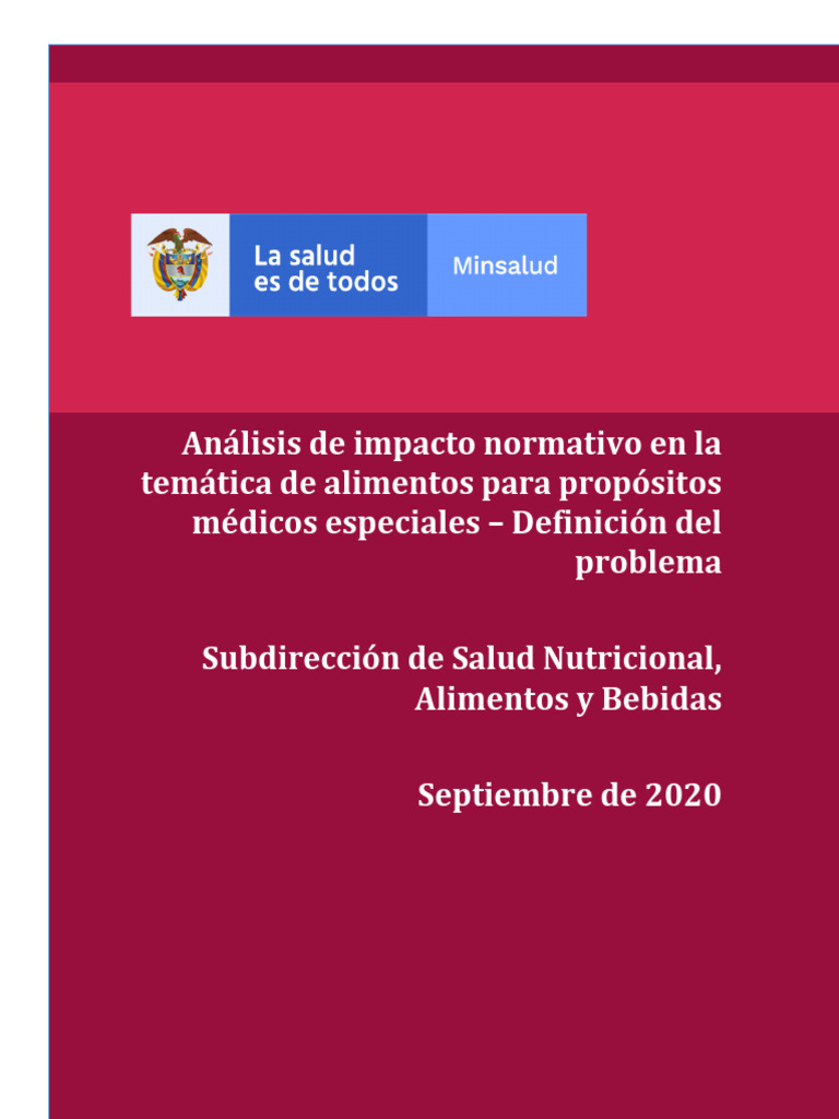Análisis de APME y su impacto normativo | PDF | Dieta | Alimentos
