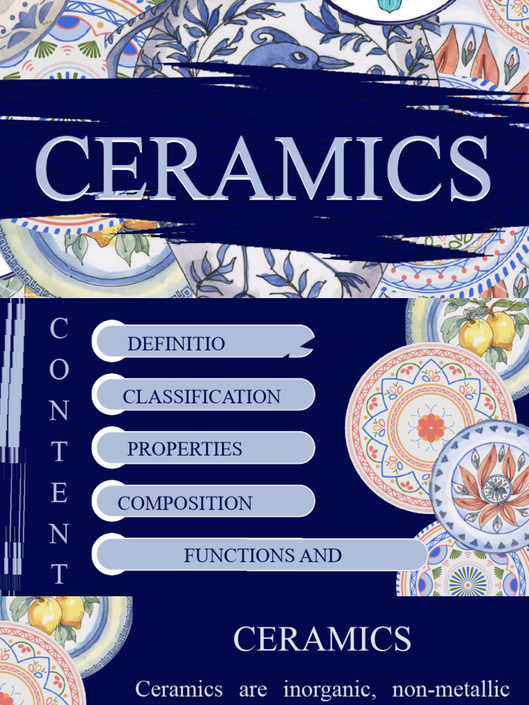 Ceramics | PDF | Ceramics | Composite Material
