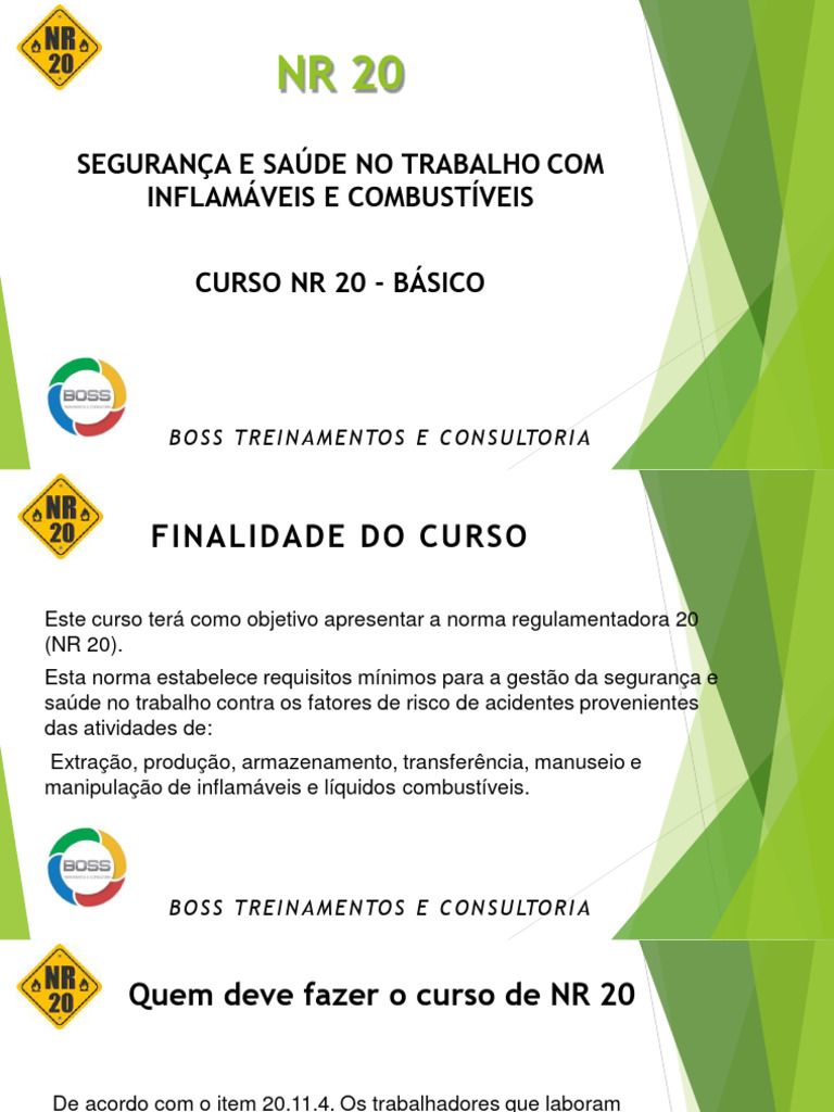NR-20 | PDF | Combustão | Gás liquefeito de petróleo