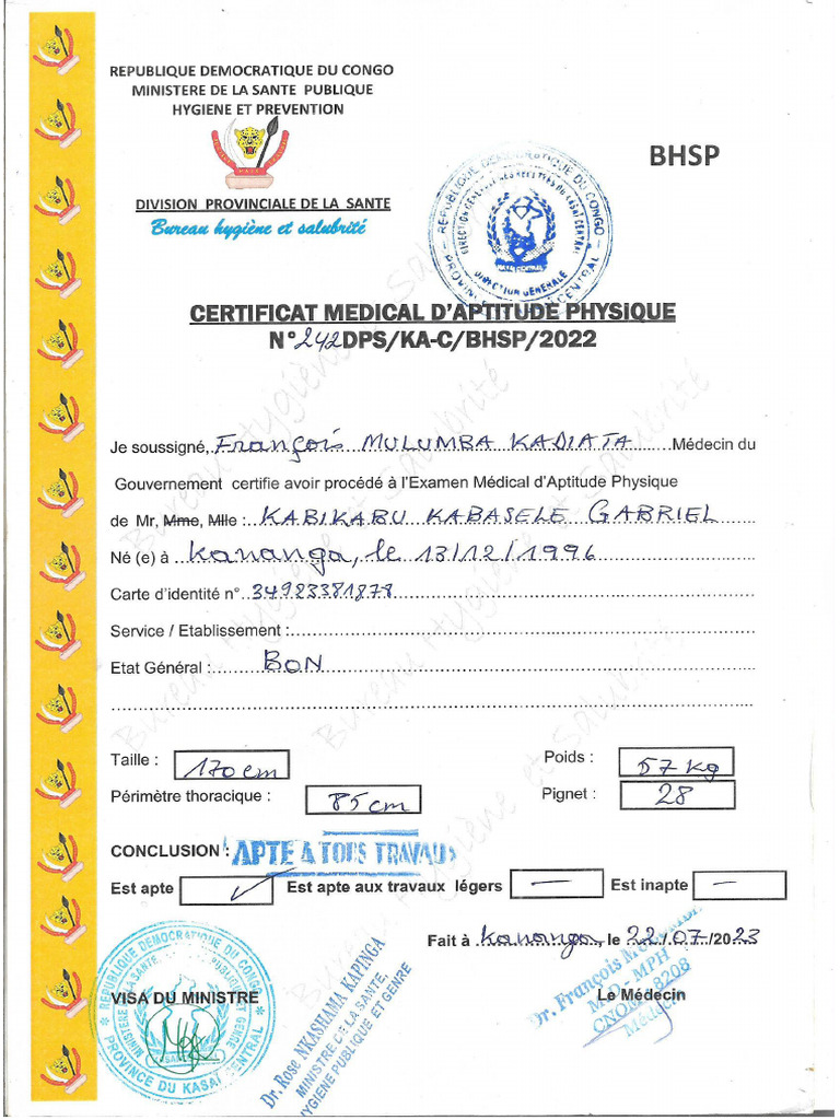 Scan Aptitude Physique | PDF