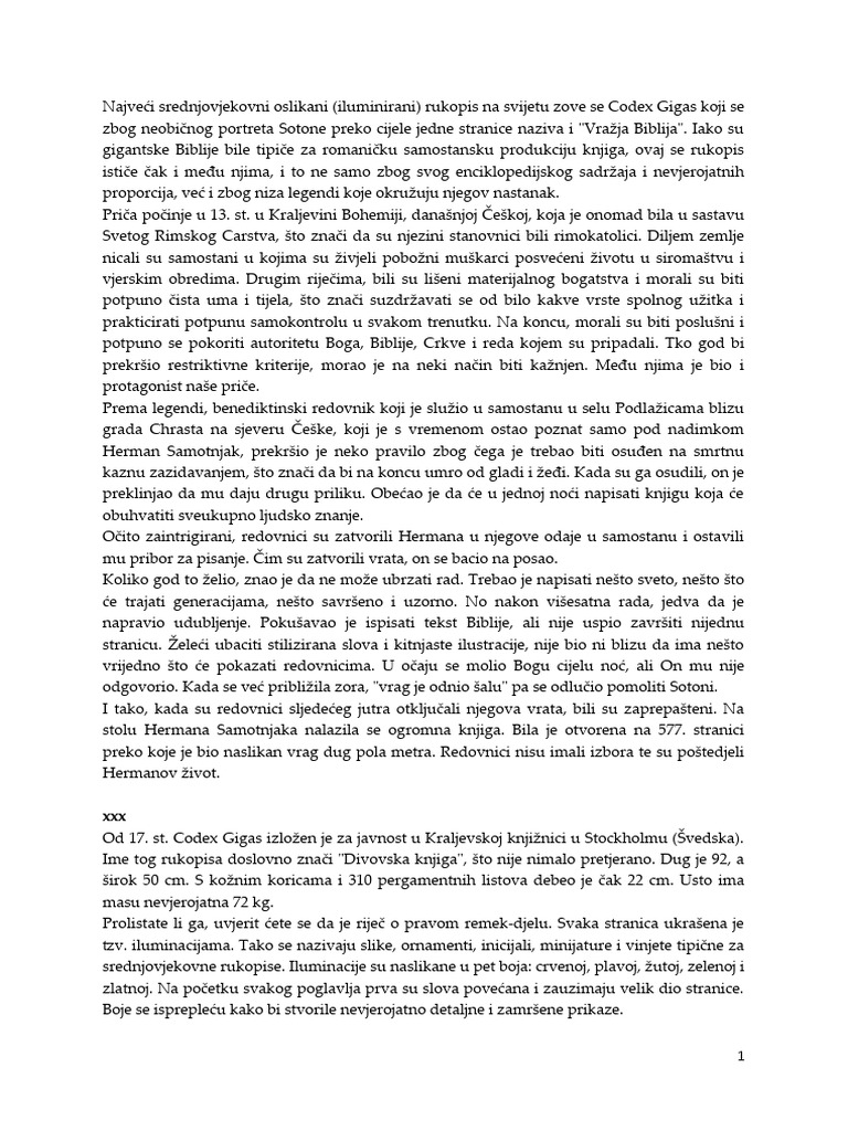 Codex Gigas | PDF