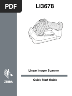 LS4278 Scanner Quick Reference Guide | PDF | Barcode | Image Scanner