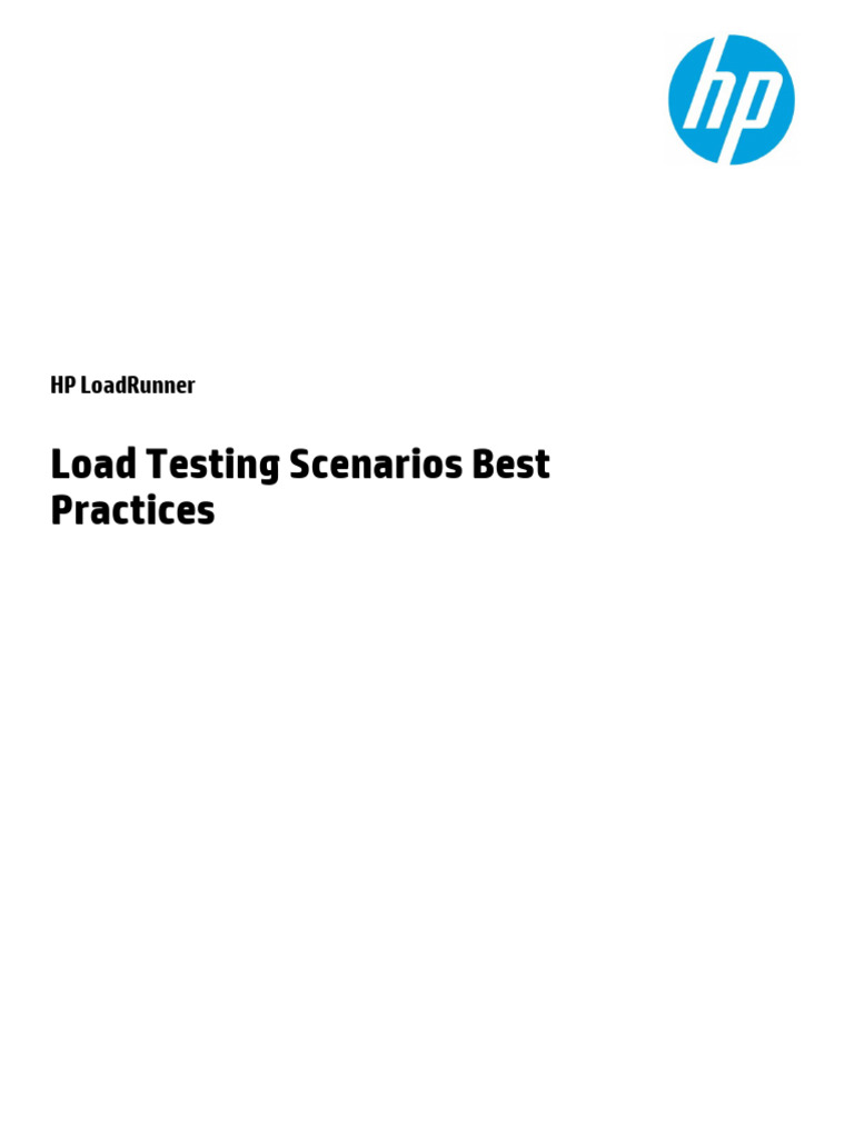 Load Testing Best Practices Guide | PDF | Databases | World Wide Web