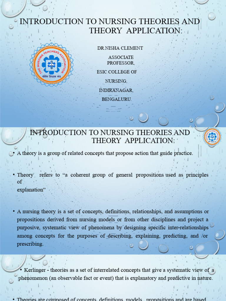 Nursing Theory | Download Free PDF | Nursing | Theory