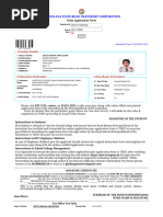 APSRTC Bus Pass Application Form | PDF | Identity Document | Government ...