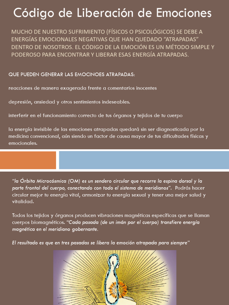 Codigo de Liberacion de Emociones | PDF | Las emociones | Sufrimiento