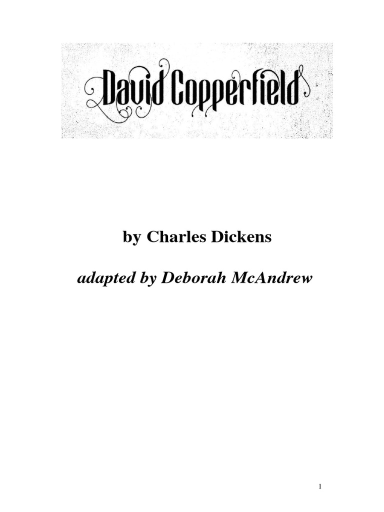 David Copperfield: A Tale of Adventure | PDF | David Copperfield