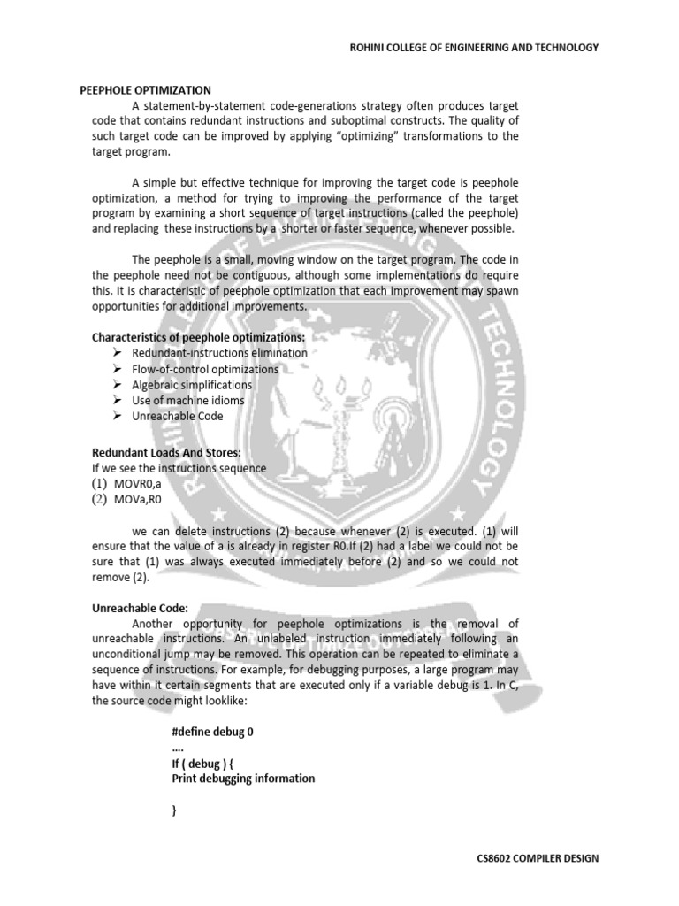 Rohini 12385088871 | PDF | Program Optimization | Debugging