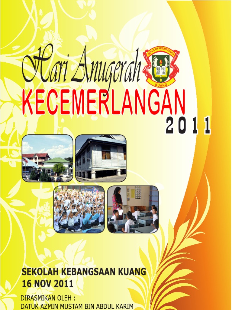 Buku Program Hari Anugerah Kecemerlangan 2011 | PDF
