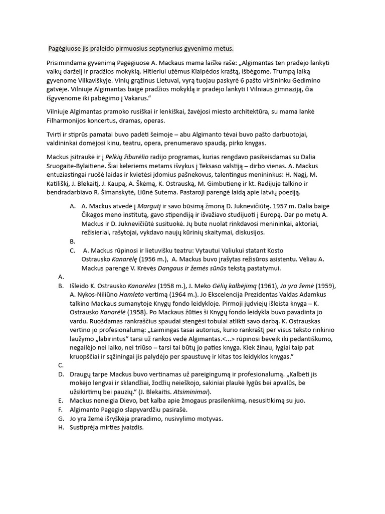 Algis | PDF