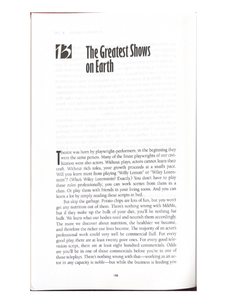 The Greatest Shows | PDF
