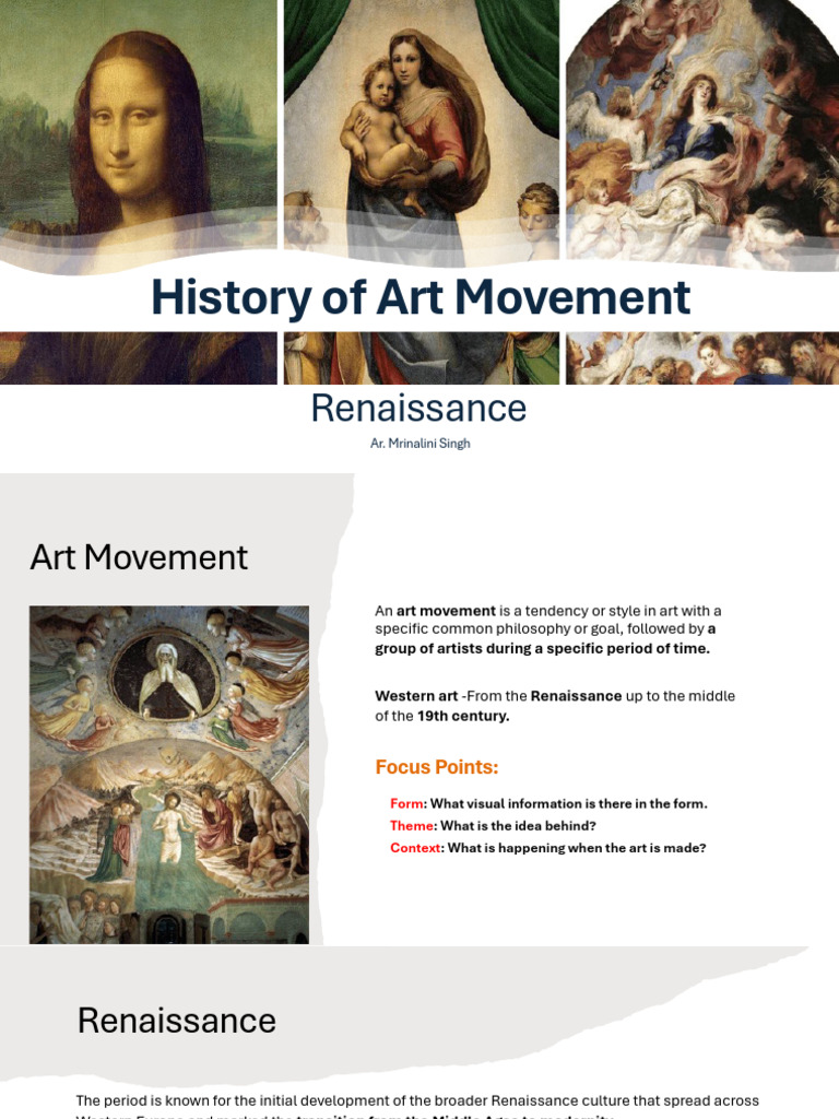 Michelangelo and the Renaissance Art Movement | PDF | Renaissance ...