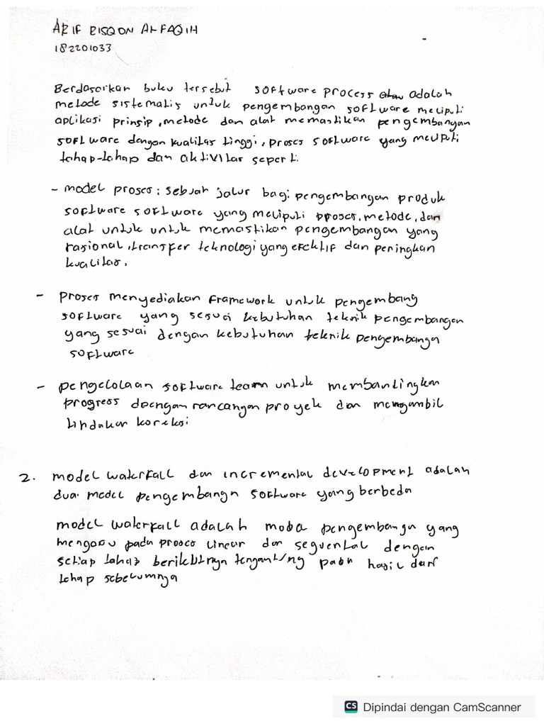 Arif Risqon Al-Faqih 182201033 | PDF