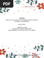 2025 2026 Program Semester TK PAUD Jateng | PDF