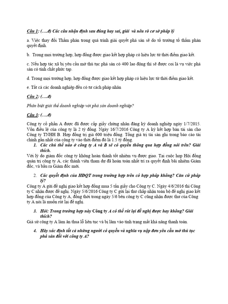 MOCKTEST LKD KIỂM TRA CÁ NHÂN | PDF