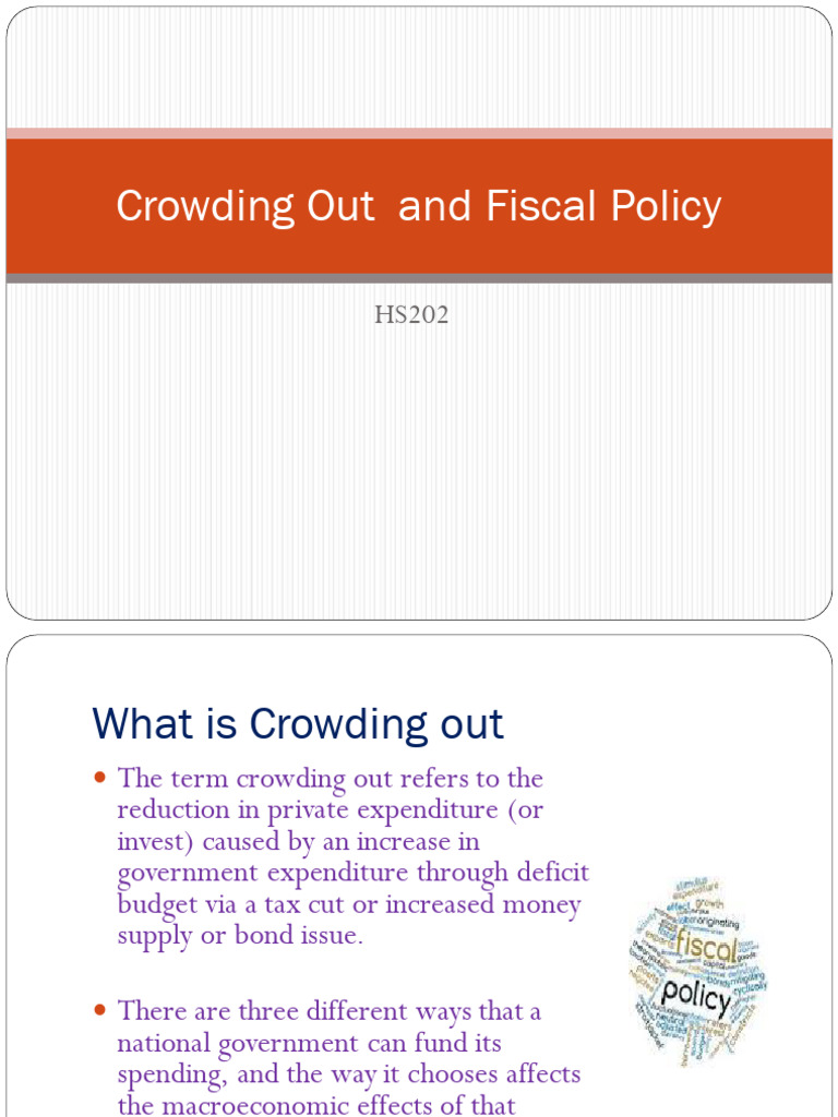 Crowding Out and Fiscal Policy | PDF | Crowding Out (Economics ...