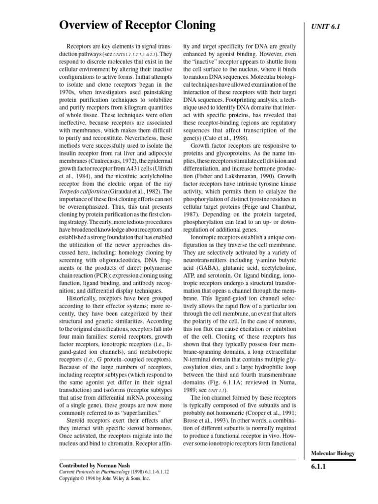 Nash 2001 Pdf Polymerase Chain Reaction Complementary Dna