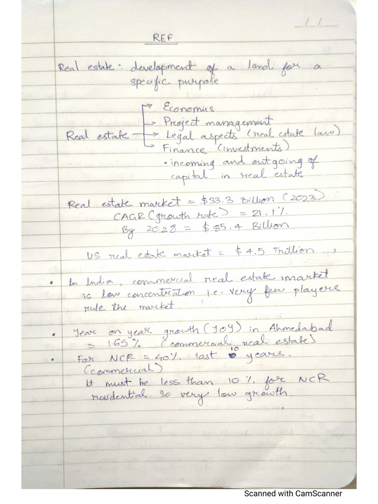 REF Notes | PDF