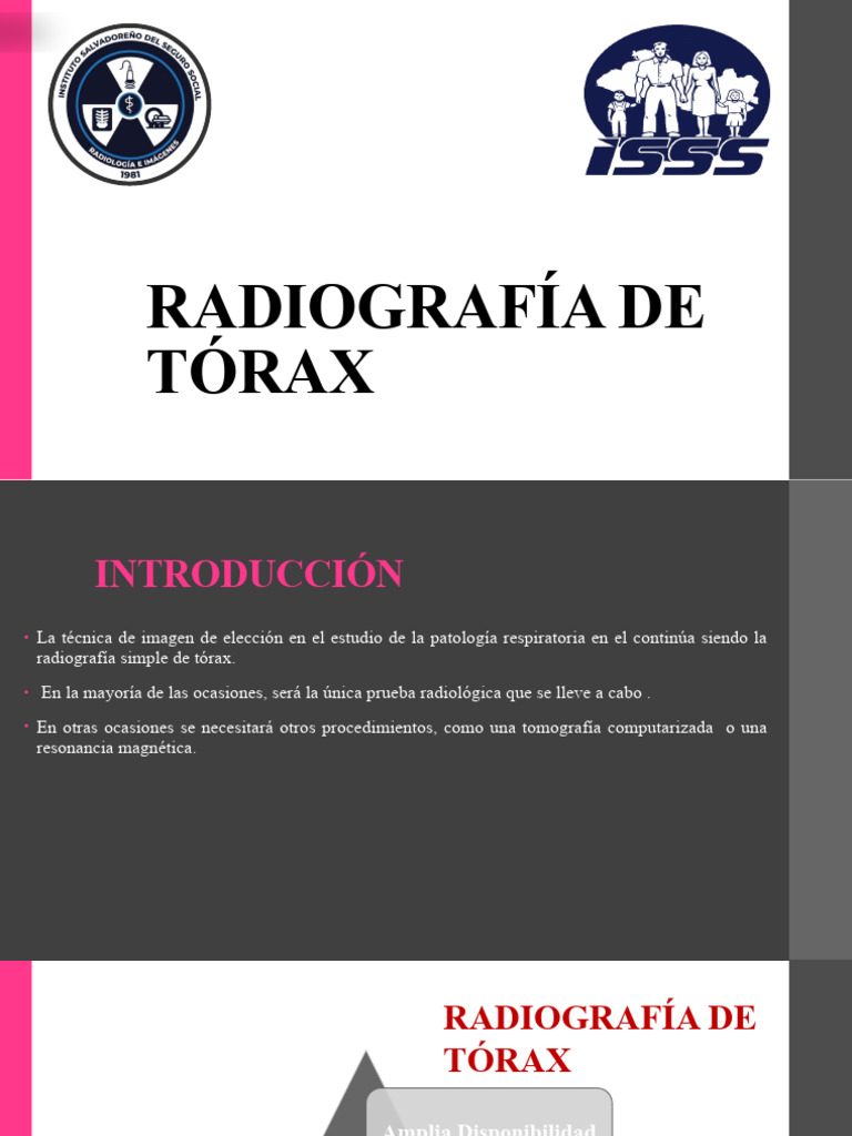 RX DE TORAX | PDF | Pulmón | Tórax