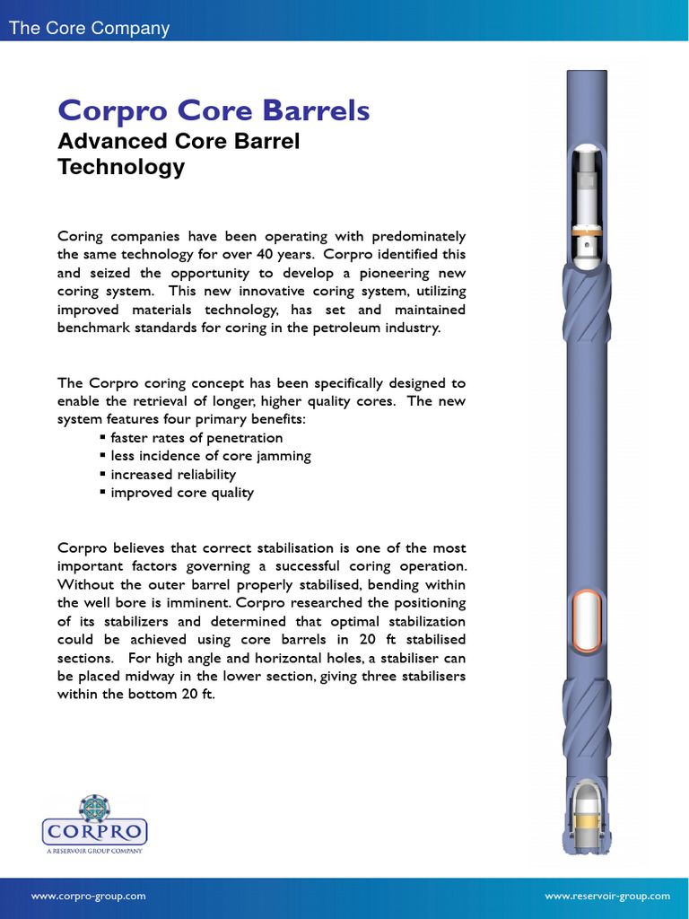 Corpro Brochures Compiled | PDF | Bearing (Mechanical) | Petroleum ...