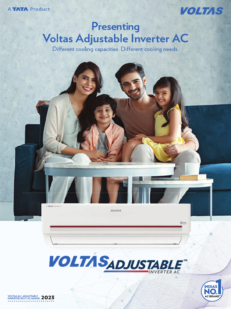 Voltas Adjustable Inverter AC Catalogue 2023 | PDF
