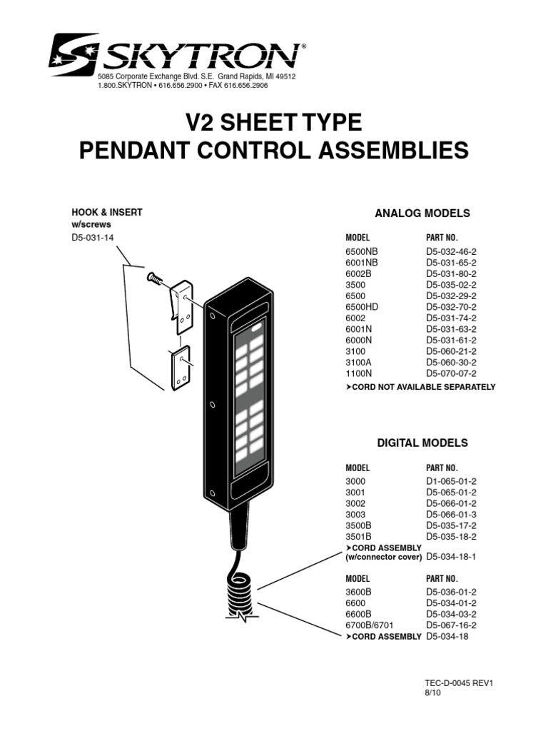 Skytron Control | PDF