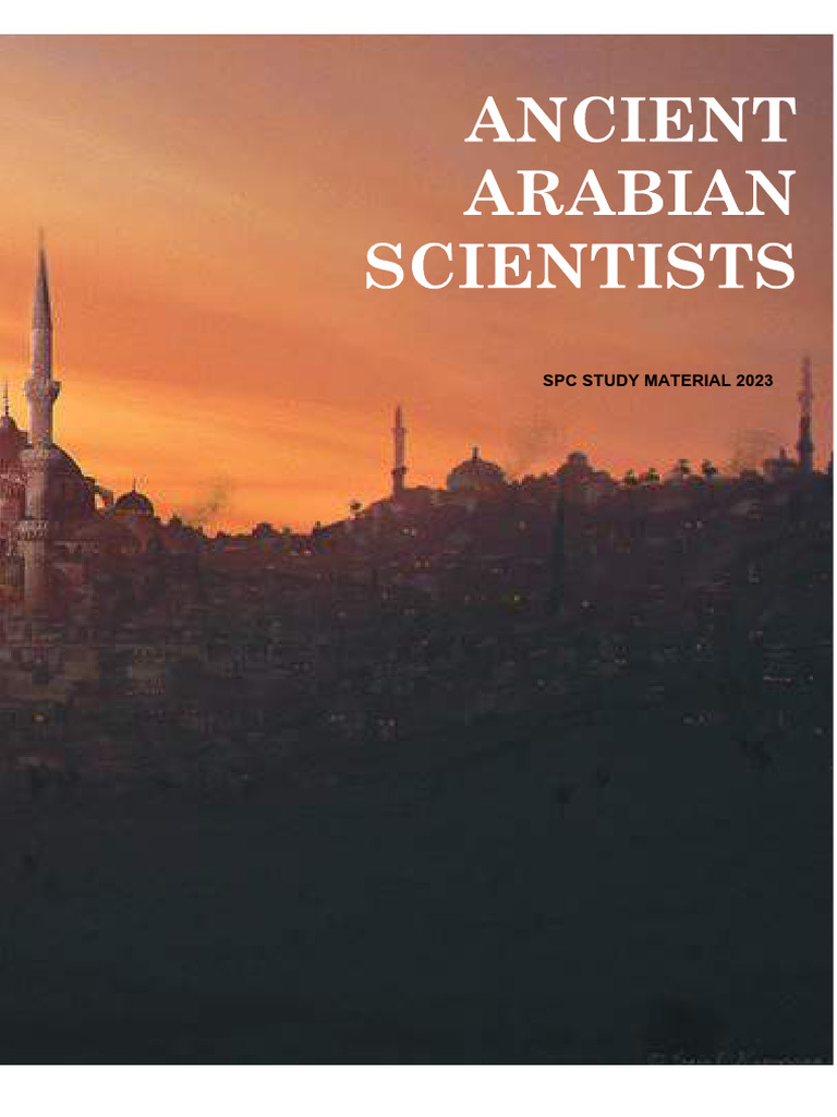 SPC Study Material Arab Scientists Research 223#test | PDF