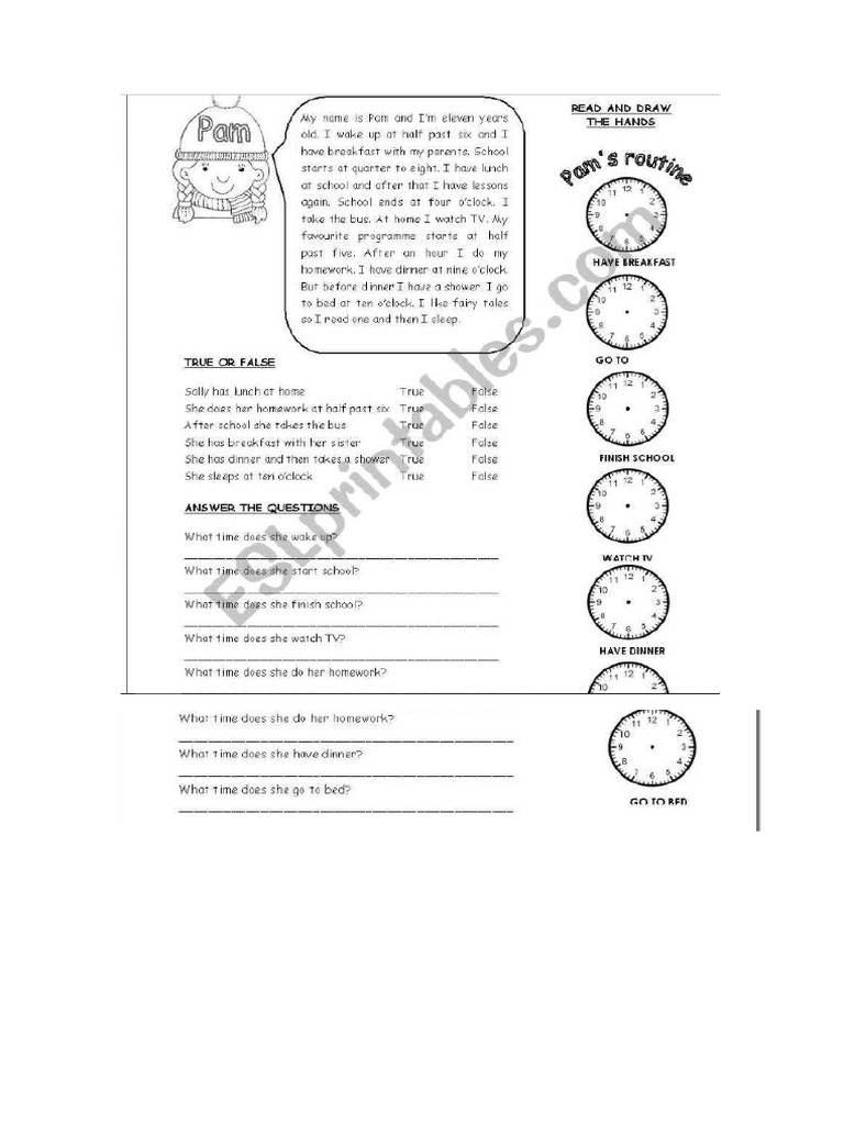 Daily Routines | PDF